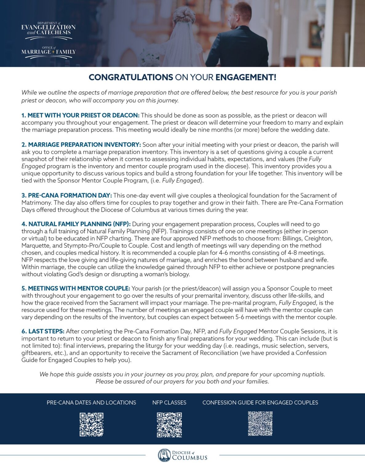 Marriage Catechumenate (Steps to Get Married) - Catholic Diocese of ...
