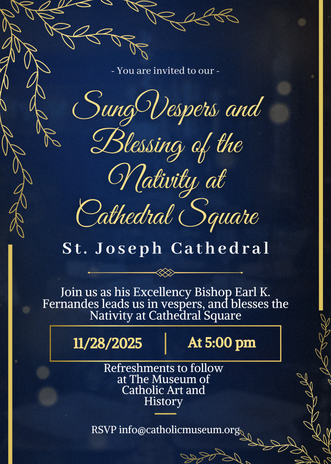 Museum of Catholic Art and History Events - Catholic Diocese of Columbus