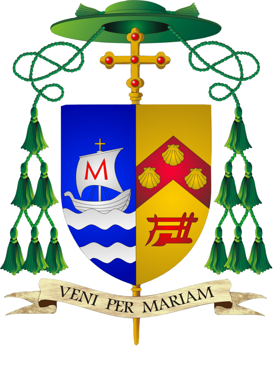Bishop Earl K. Fernandes Coat of Arms - Catholic Diocese of Columbus
