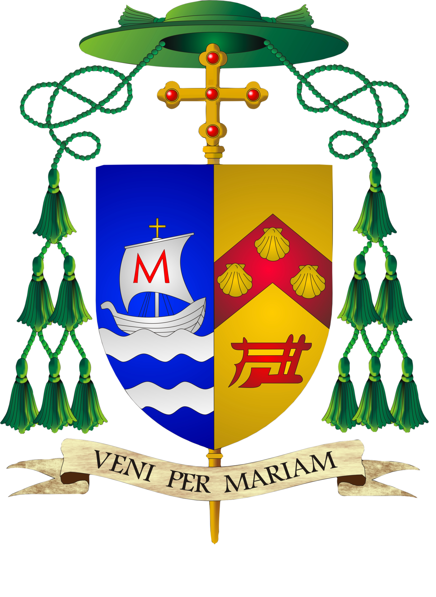 Bishop Earl K. Fernandes Coat of Arms - Catholic Diocese of Columbus